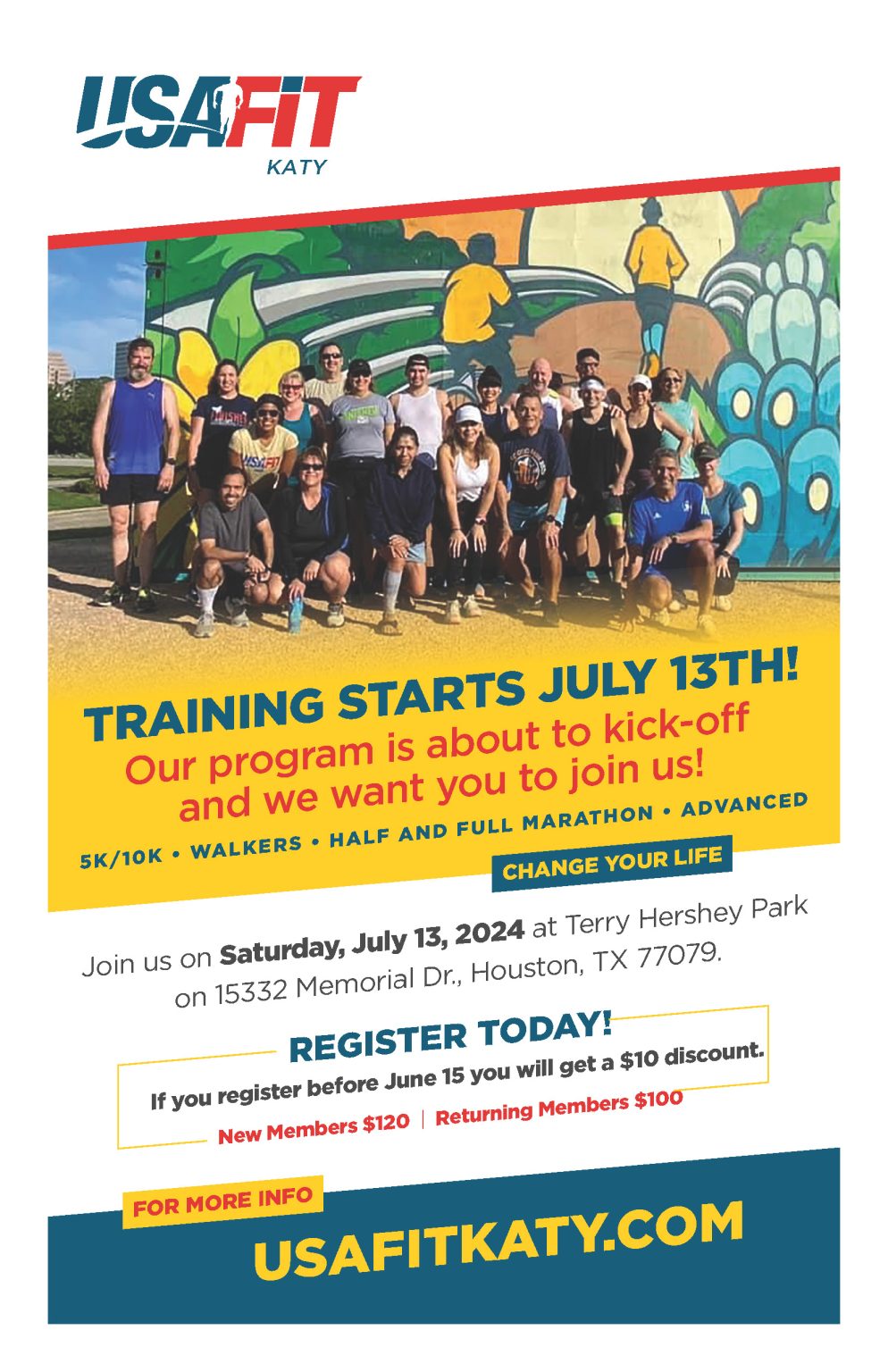 Early Registration for Katy Fit’s 2024 Training Season Opens May 25 ...